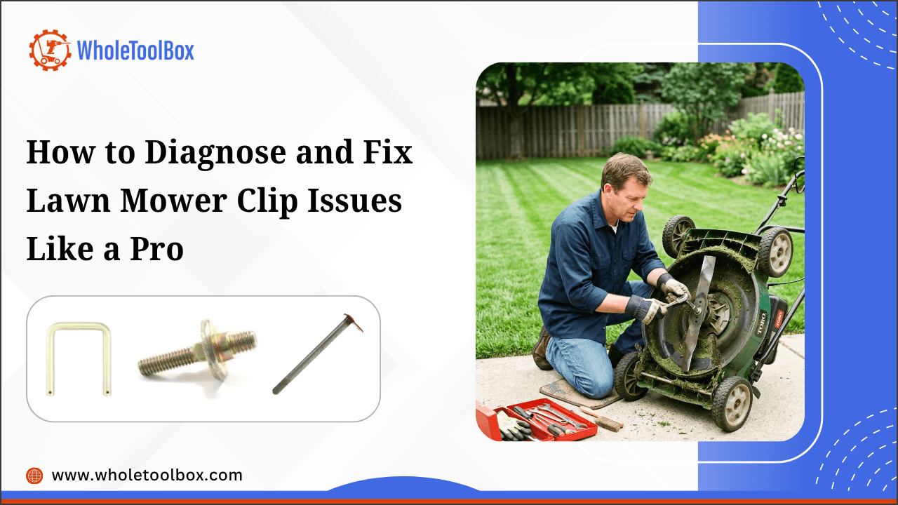 How to Identify and Fix Lawn Mower Clip Issues Quickly