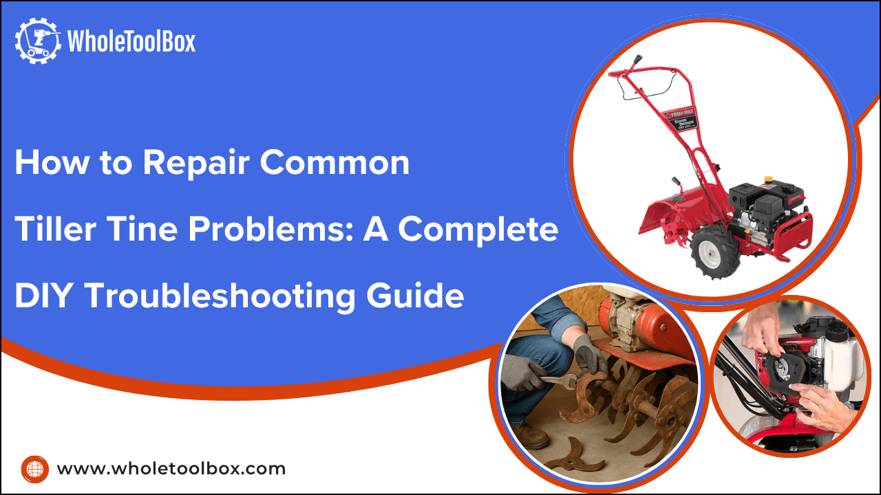 How to Restore Damaged Tiller Tines Quickly and DIY