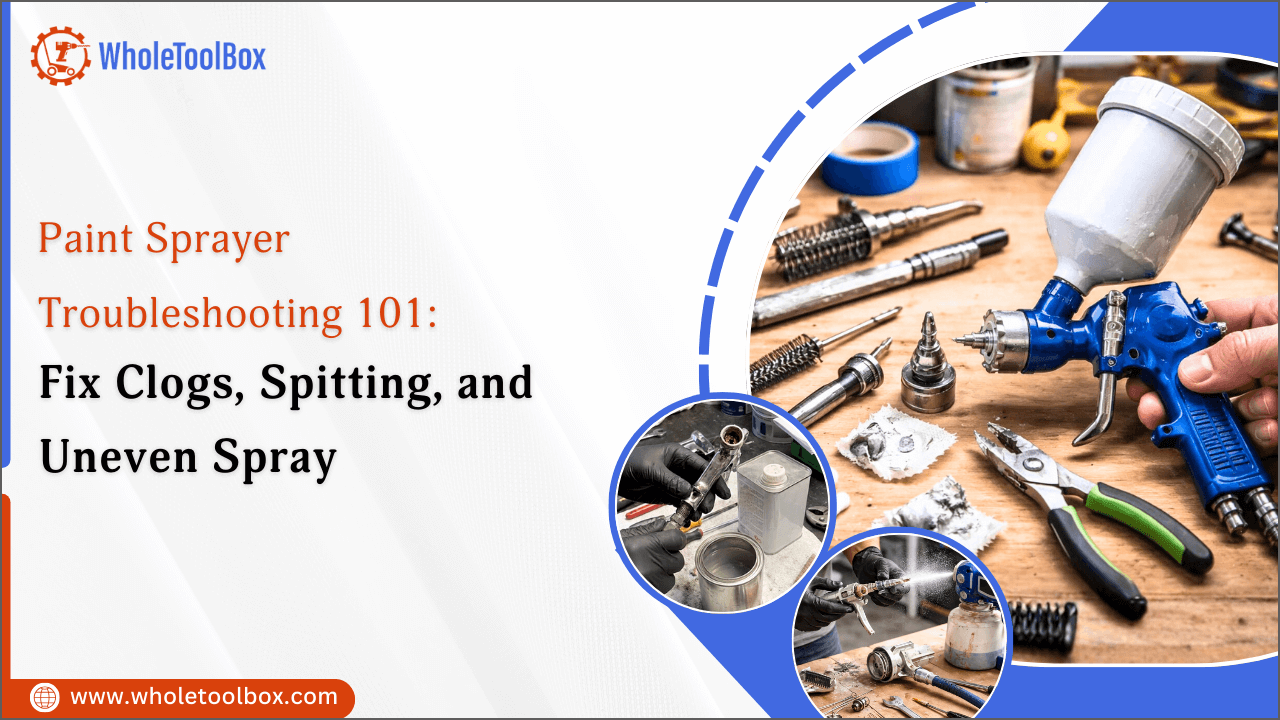 How to Troubleshoot Paint Sprayer for Clogs, Spitting & More